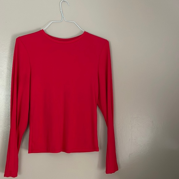 Zara | Tops | Zara Red Top | Poshmark